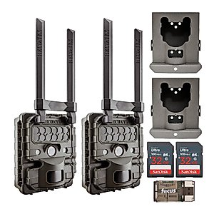 RECONYX HyperFire2Cellular Verizon Bundle with Security Box, 32GB SD Card, and Card Reader (7 Items)