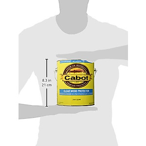 Cabot Clear Wood Protector, Clear, 1 Gallon