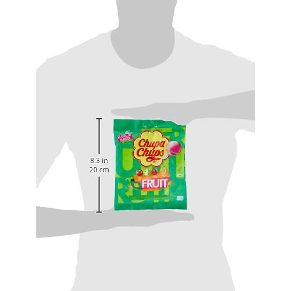 Chupa Chups Lollipops Fruit 120 g