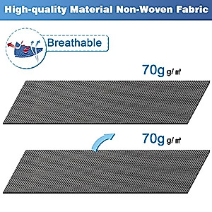 Fixwal 4pcs King Foldable Comforters Storage Bags, 120l Extra Large Organizers for Blankets, Clothes, Pillows, Quilts, Bedding Storage Containers with Thick Fabric Reinforced Handles, Grey