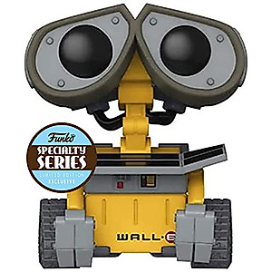 Funko Charging Wall-E Specialty Series Pop Protector Bundle – Disney Charging Wall-E Specialty Series Pop Figurine 3.75 Inch with Clear Plastic Pop Protector Case