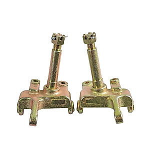 91.SCS 3 Stud Front Wheel Hub Steering Knuckle Spindle Kit for Go Kart ATV Quad 110cc 125cc