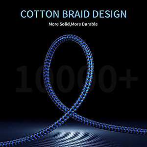 GGMTY 1/8" TRS to Dual 1/4" TS Mono Stereo 6FT Y-Cable Splitter Cord Compatible for Smartphone, iPod,Sound Card,CD Players,Multimedia Speaker,PA Audio and Home Stereo System