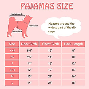 Fuzzy Dog Pajamas Turtleneck Dog Clothes Warm Soft Cozy Lightweight Dog Pjs Dog Sweaters for Large Dogs(Pink-L)