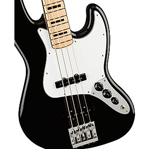 Fender Geddy Lee Jazz Bass, Black, Maple Fingerboard