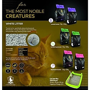 CATROYALE Lavander Scented CAT Litter 10 LT. (20 LBS.)