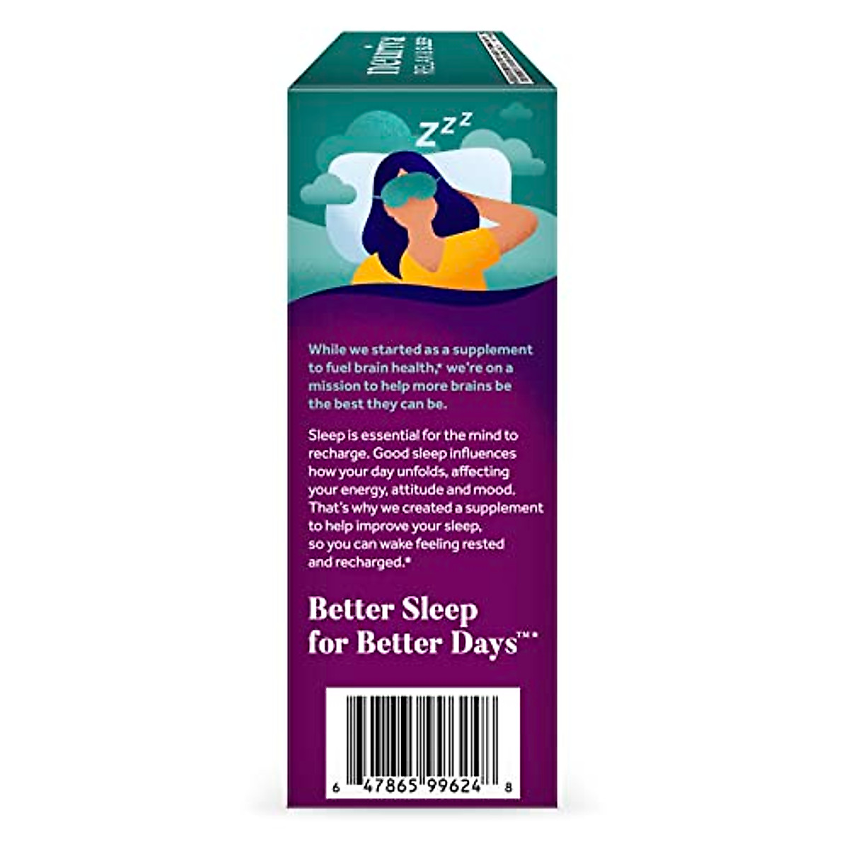 NEURIVA Melatonin Free Natural Sleep Aid Supplement with L-Theanine to Help You Relax & Ashwagandha to Support Restorative Sleep So You Can Wake Up Feeling Refreshed, 30ct Capsules