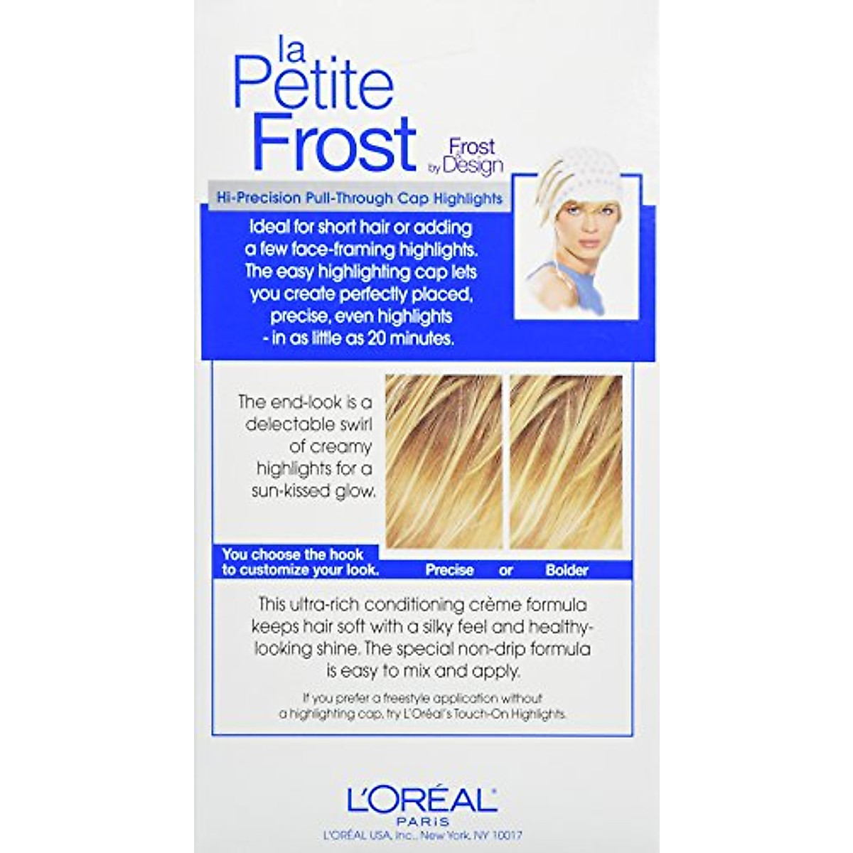 L'Oreal Paris Professional Techniques La Petite Frost Chardonnay, 1-Count