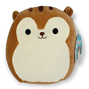 SQUISHMALLOW KellyToys - 8 Inch (20cm) - Sawyer The Brown Squirrel - Super Soft Plush Toy Animal Pillow Pal Buddy Stuffed Animal Birthday Gift