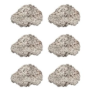 6PK Raw Pumice, Igneous Rock Specimens - Approx. 1" - Geologist Selected & Hand Processed - Great for Science Classrooms - Class Pack - Eisco Labs
