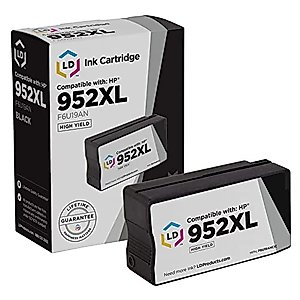 LD Products Compatible Replacements for HP 952XL Ink Cartridges 952 XL High Yield (Black) Compatible with OfficeJet: 7740, 8702, 8715 and OfficeJet Pro: 7740, 8210, 8216, 8218, 8710, 8714, 8716, 8717