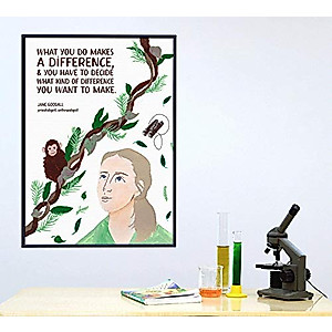 STEM Scientists and Mathematicians Inspirational Quote 8 Poster Set. Fine Art Paper, Laminated, or Framed. Multiple Sizes Available for Home, Office, or School.