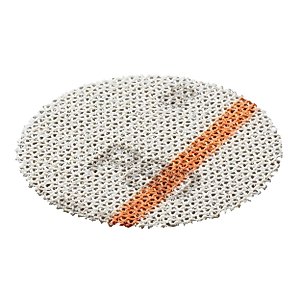 Bosch 2608621715 Pack of 12 Sanding Sheets (for Wood and Paint, Diameter 40 mm, Grit K80, Accessory Orbital Sanders)