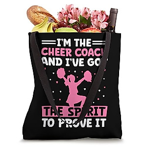 Cheerleading Coach Cheer Coach Cheerleader Cheer Training Tote Bag