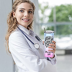 Personalized 20 oz Nurse Tumbler with Straw Lid, 10 Designs & 25 Colors, Nurse Gifts for Women, Custom Nurse Appreciation Gifts, Nurse Graduation Gift, 3 Piece Set