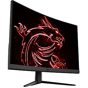 MSI Optix G32C4W 32" FHD Curved Gaming Monitor, 1500R, IPS, 165Hz, 1ms, Wide View, Black, 32" (Refurbished)