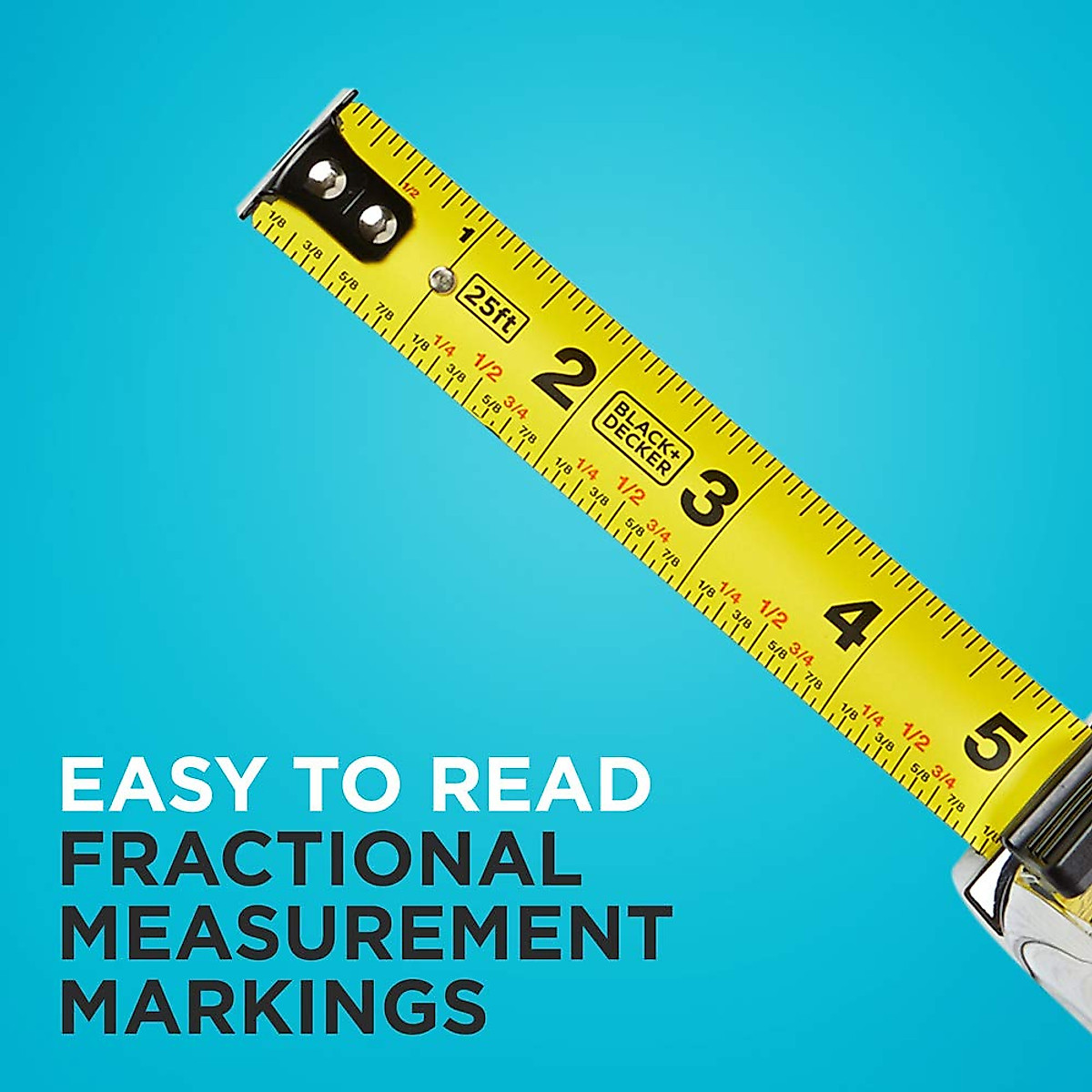 beyond by BLACK+DECKER Tape Measure Bundle, 25-Foot & 16-Foot (BDHT36456AEV)