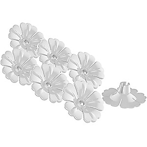 More Birds Replacement Feeding Port Flowers for Hummingbird Feeders, White