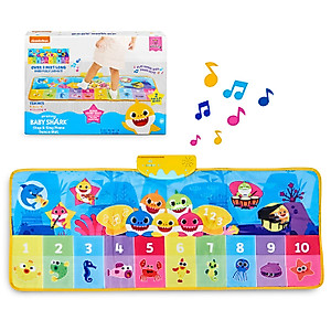 WowWee Baby Shark Official - Step & Sing Piano Dance Mat
