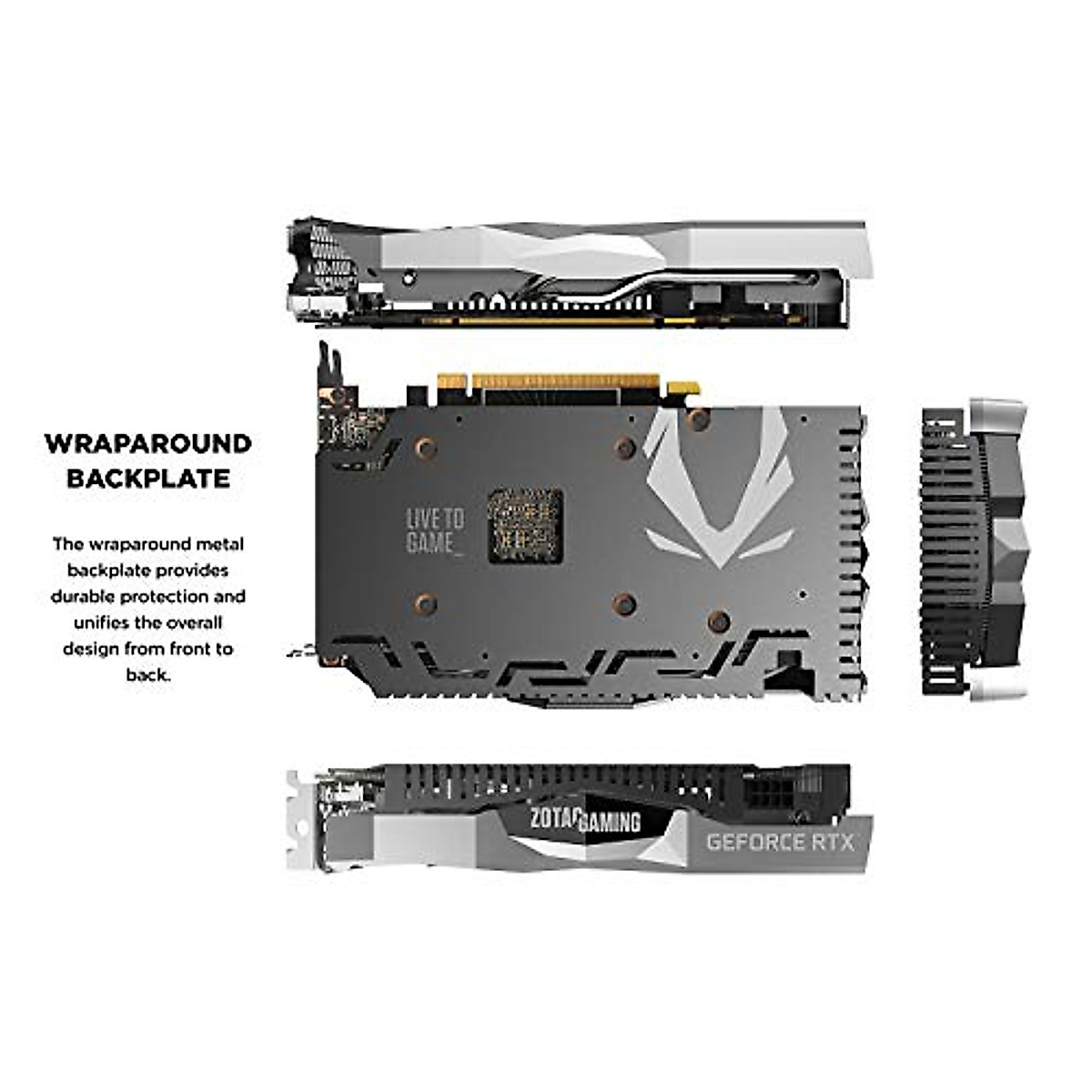 ZOTAC Gaming GeForce RTX 2060 Twin Fan 6GB GDDR6 192-bit Gaming Graphics Card, Super Compact, IceStorm 2.0, ZT-T20600F-10M