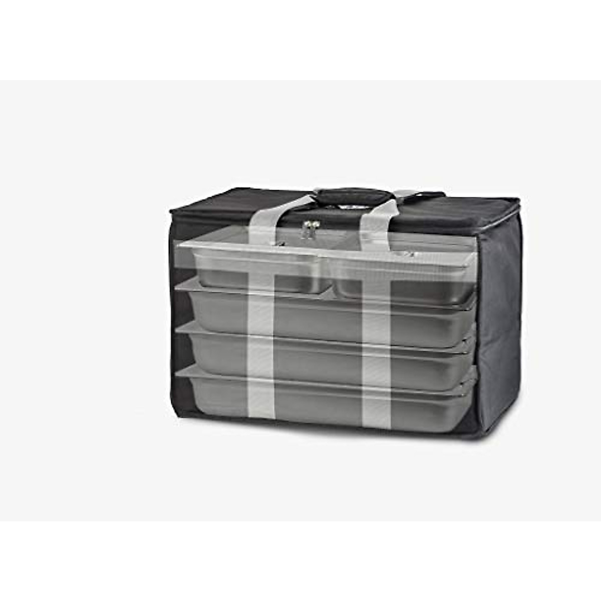 Insulated Food Delivery Bag - Professional Hot/Cold Thermal Carrier - Lightweight & Portable, For Catering, Restaurants, Delivery Drivers, Uber Eats, Grubhub, Postmates, etc..