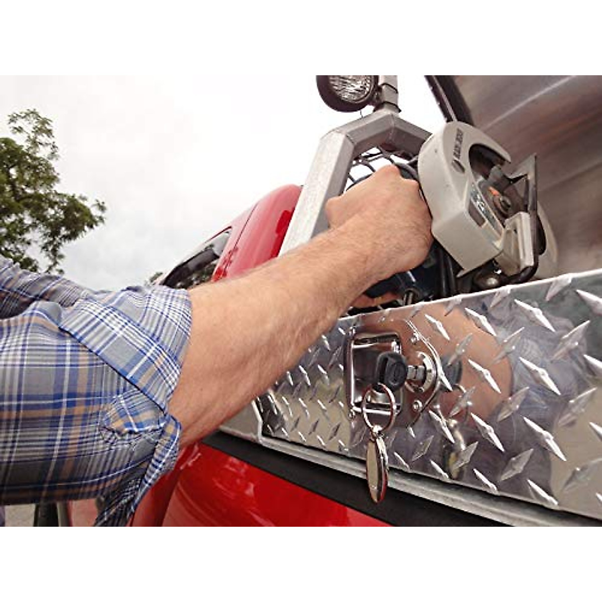 Bolt 7022698 Toolbox Latch Retrofit Kit for Ford and Mazda Standard Cut Keys