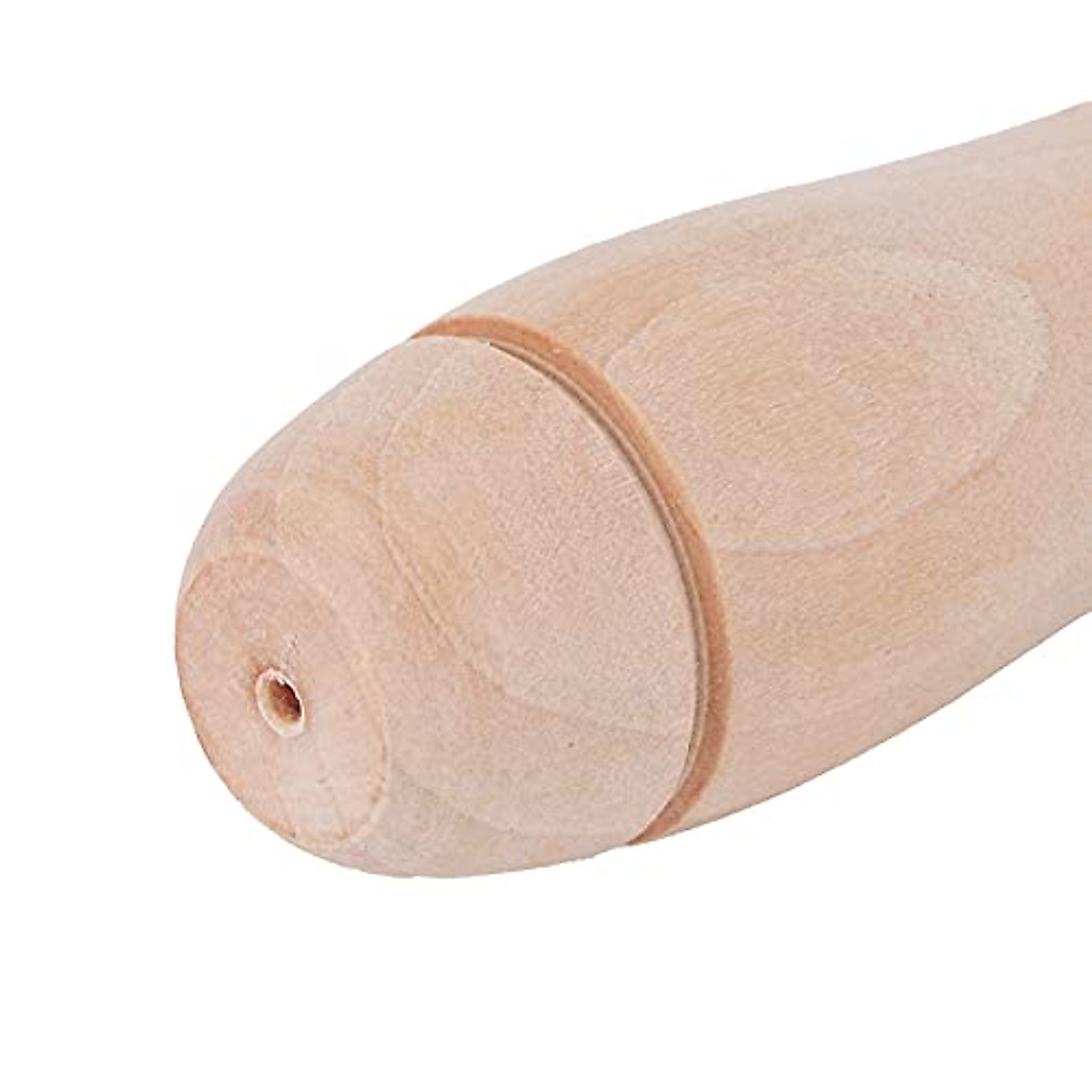 LAIONTY Oyster Knife Stainless Steel Non-slip Poly with Long Wood Handle Oyster Shucker Clam Knife Seafood Opener Tools for Kitchen