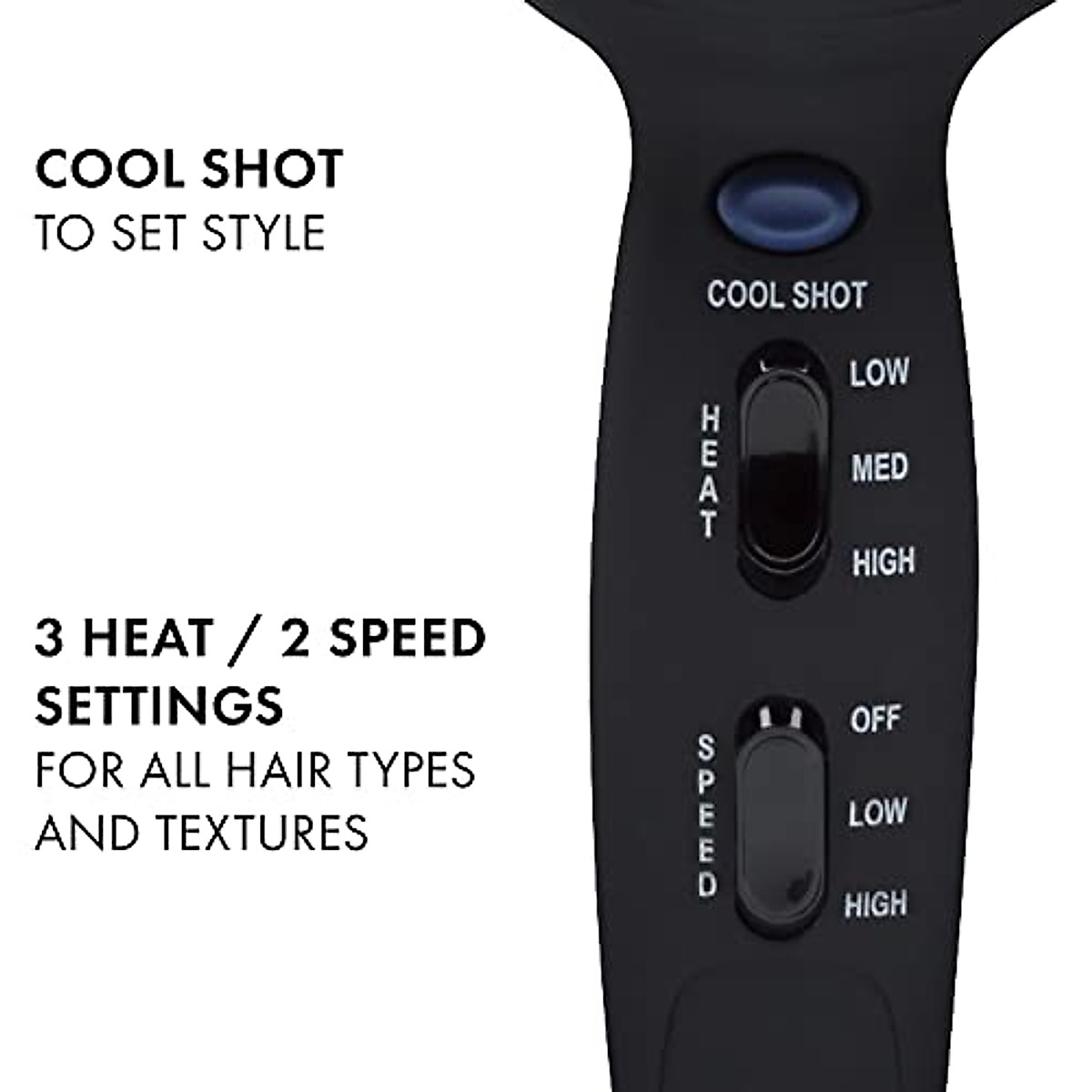 Hot Tools Pro Artist 1875W Turbo Styling Hair Dryer | Lightweight and Quiet