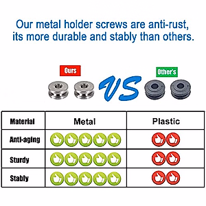 notiela Wall Mounting Bracket for Samsung Sound Bar HW-M450 HW-M550 HW-M430 HW-M360 HW-MM45 HW-K360 HW-K650 HW-K651 HW-K450 HW-KM36 HW-KM37 Soundbar Wall Mounts Kit