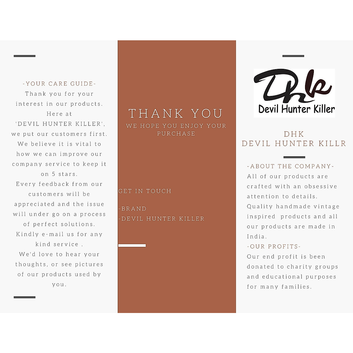 DHK 15" Brown Vintage Leather Backpack Laptop Messenger Bag Rucksack Sling for Men Women