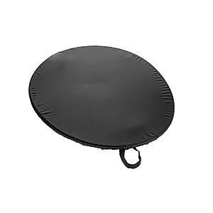 attwood 11775-5 Universal Kayak Cockpit Cover with Clips - Black Nylon, One Size