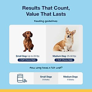 ProDen PlaqueOff Soft Chews with Natural Kelp - for Small & Medium Breed Dogs & Cats - Supports Normal, Healthy Teeth, Gums, and Breath Odor in Dogs & Cats - 90 Soft Chews