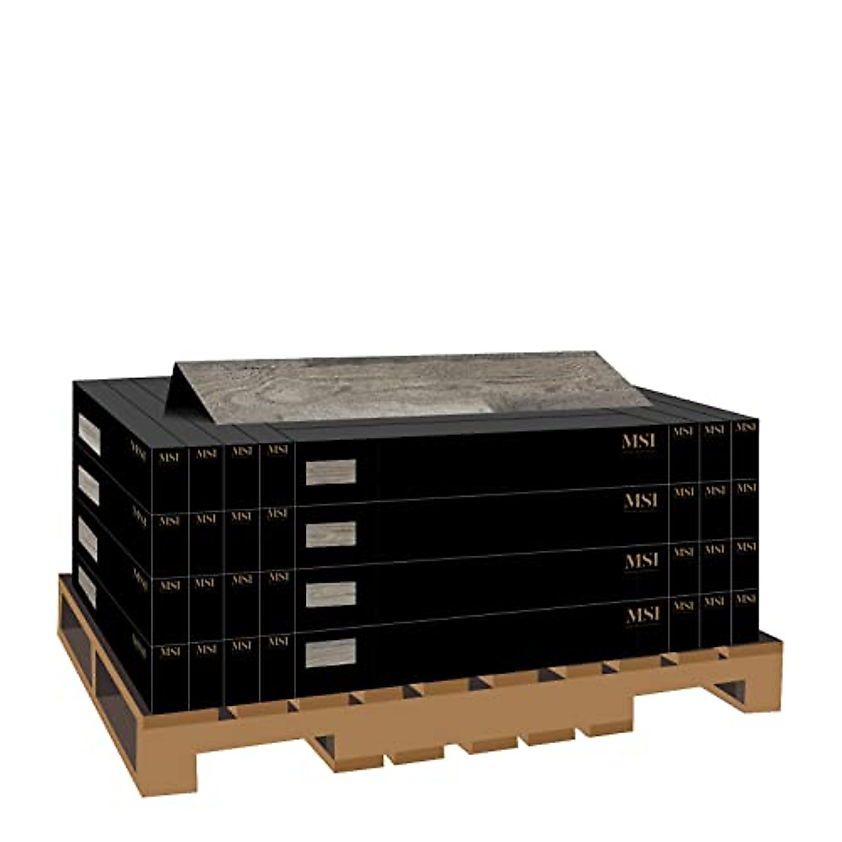 MSI Hampstead 6 inch x 48 inch Glue Down Luxury Vinyl Plank Flooring for Pro and DIY Installation 2MM Thick and 12MIL Wear Layer 36 sq.ft per Box