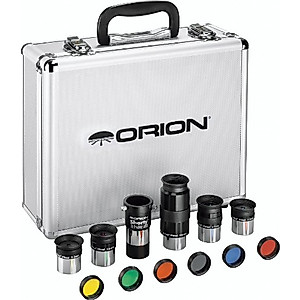 Orion 08890 1.25-Inch Premium Telescope Accessory Kit (silver)