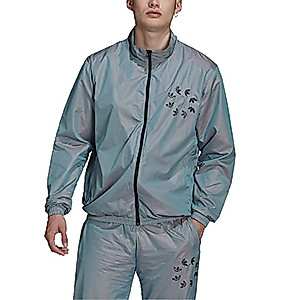 adidas Originals Men's Adicolor Shattered Trefoil Track Top HL, Multicolor, Medium