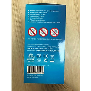 Pursonic RET200 Power Rechargeable Electric Toothbrush With UV Sanitizing Function, 12 Brush Heads Included