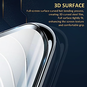 WILLONE [2+2 For OnePlus 10 Pro Screen Protector Tempered Glass 2 Pcs, Camera Lens Protector 2 Pcs, Support Fingerprint Sensor, 9H Hardness, Bubble Free, HD Film for OnePlus 10 Pro 5G