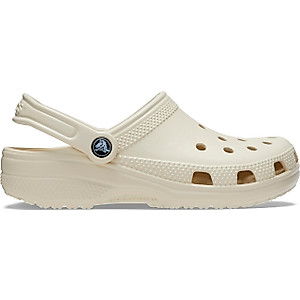 Crocs Unisex Classic Clogs, Bone, Numeric_10 US Men