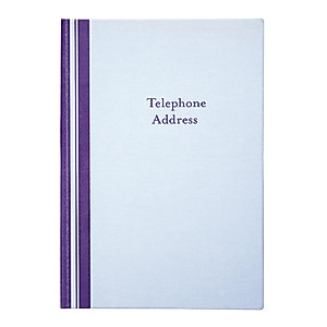 Office Depot Fashion Ringbound Telephone/Address Book, 7 7/16in. x 9 3/16, N20107723