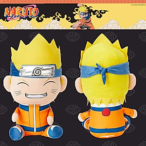 Collectibles Naruto Anime Ninja Kids Bedding Super Soft Plush Cuddle Pillow Buddy, One Size, (Officially Licensed Product)