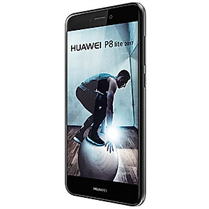 Huawei P8 Lite 2017 (GSM Only, No CDMA) Dual SIM 4G 16GB Black, 51091CDM (Black)