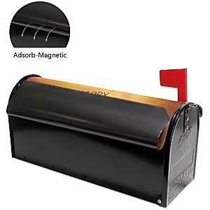 Happy Thanksgiving Day Turkey Pumpkin Magnetic Mailbox Cover Maple Leaves Sunflower Autumn Fall Harvest Welcome Mail Box Covers Letter Post Oversized 18 X 21