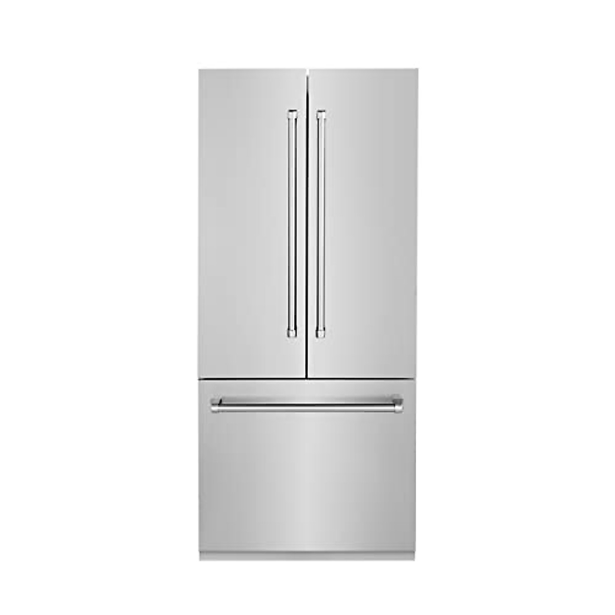 ZLINE 36" 19.6 cu. Ft. Panel Ready Built-In 3-Door French Door Refrigerator with Internal Water and Ice Dispenser