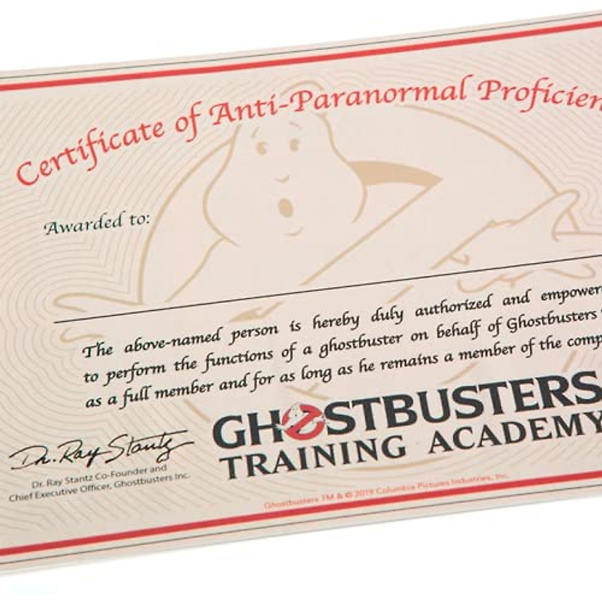 Dr.Collector Ghostbusters - Employee Welcome kit