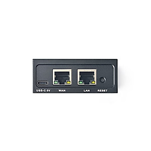 FriendlyElec Nanopi R4S Mini Router OpenWRT with Dual-Gbps Ethernet Ports 4GB LPDDR4 Based in RK3399 Soc for IOT NAS Smart Home Gateway (Without MAC Chip)