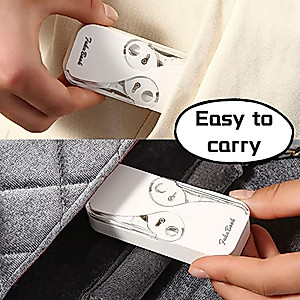 4 Pack Upgraded Dental Floss Portable Case Dental Floss Dispenser Dental Floss Picks Cases Automatic Floss Organizer Travel Floss for Women Men Teeth Cleaning