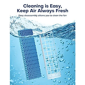 43-INCH Evaporative Air Cooler, BREEZEWELL Windowless Air Conditioner Portable for Room, 70°Oscillating Cooling Fan w/LED Screen, 15H Timer & Remote, 4 Modes & 3 Speeds, Air Cooler for Bedroom Office