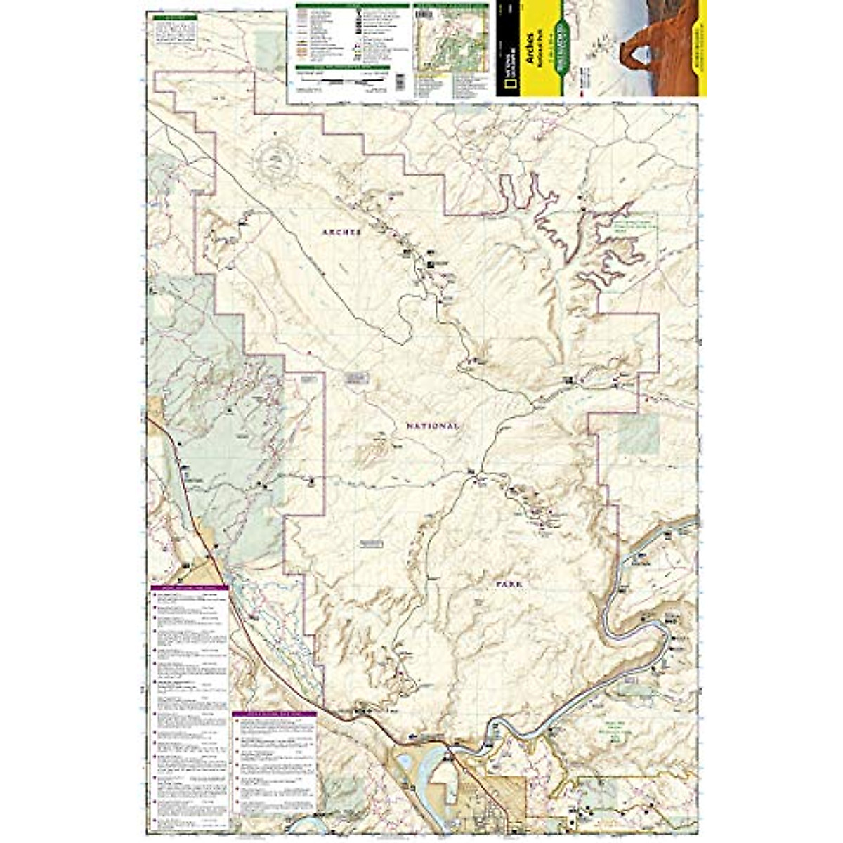 Utah National Parks [Map Pack Bundle] (National Geographic Trails Illustrated Map)