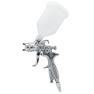 Campbell Hausfeld General Purpose HVLP Gravity Feed Paint Spray Gun with 600mL Canister (DH580000AV)