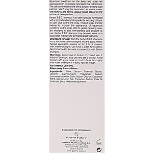 Ducray Kertyol P.S.O. Shampoo, Scalp Prone to Psoriasis, Micronized Sulfur, Salicylic Acid, Soothes Red, Irritated Scalp, 6.7 oz.